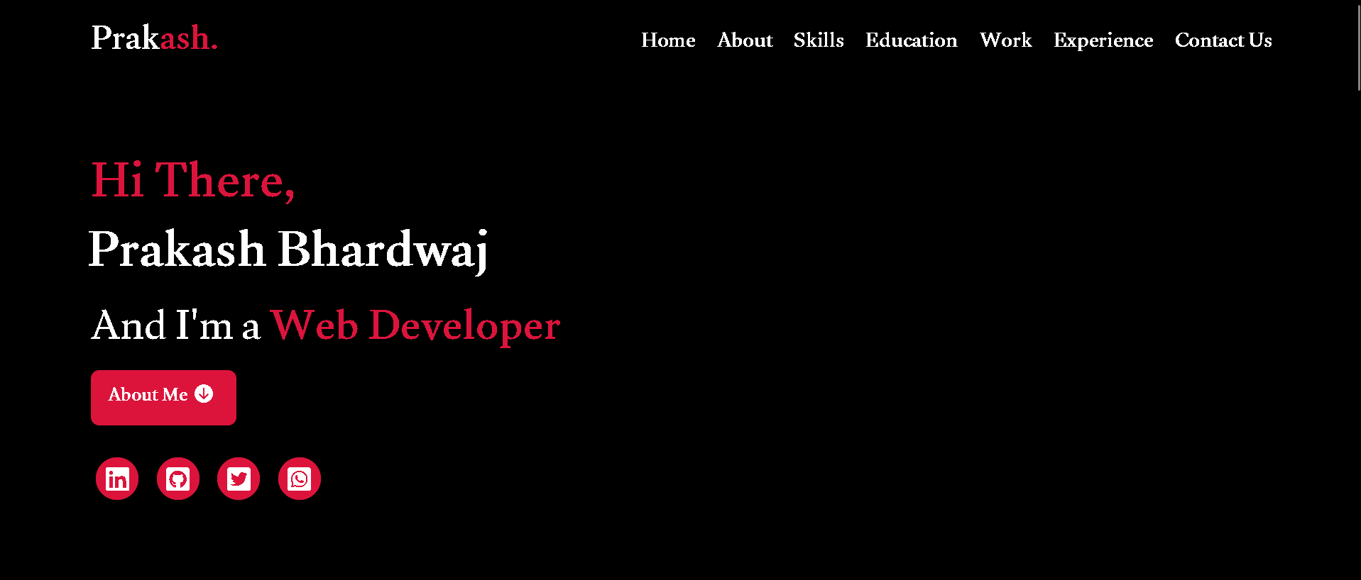 Portfolio | Om Prakash